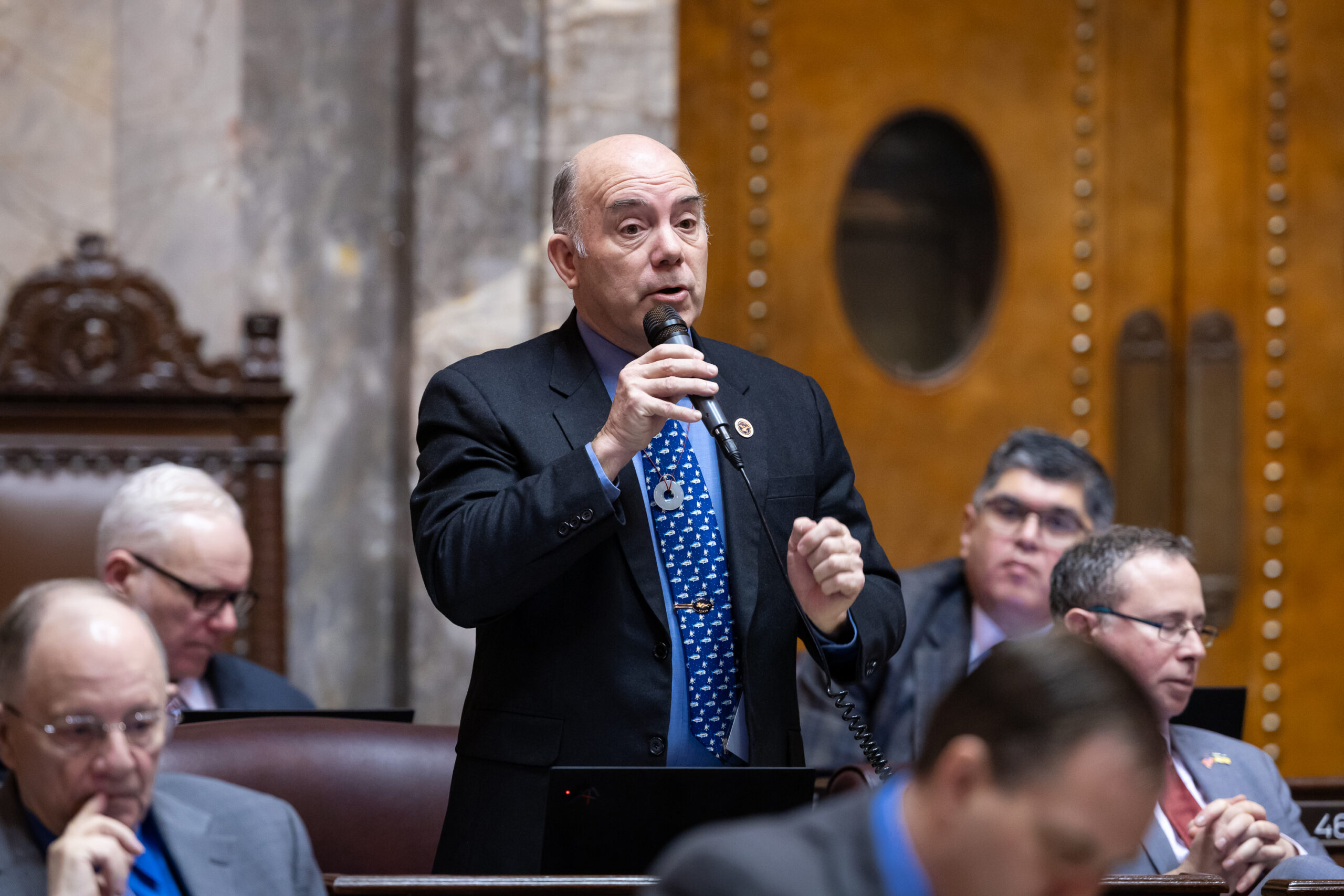 VIDEO: Sen. Keith Wagoner speaks out against a bill he fears could end ...